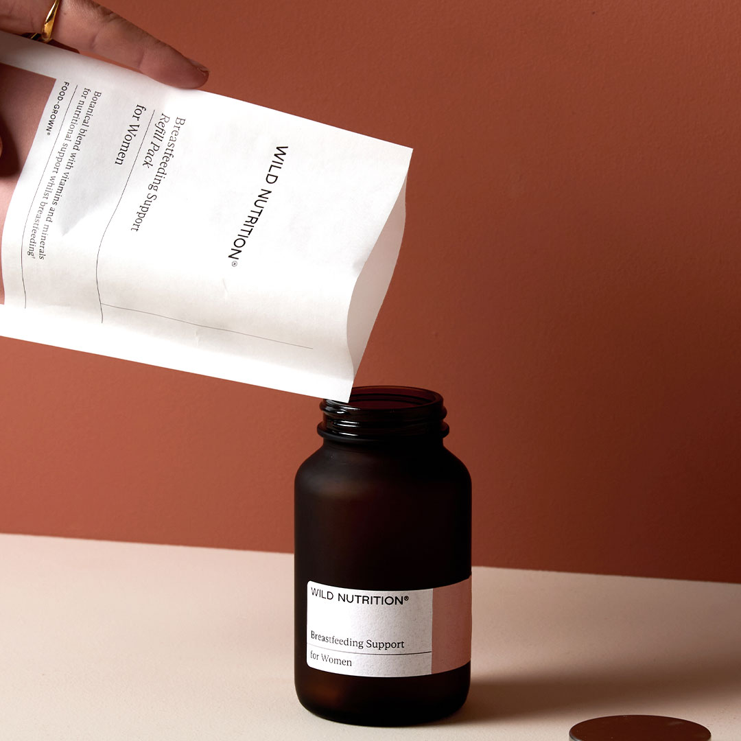 Supplement Refill Pouches | Biodegradable & Plastic Free & Wild Nutrition