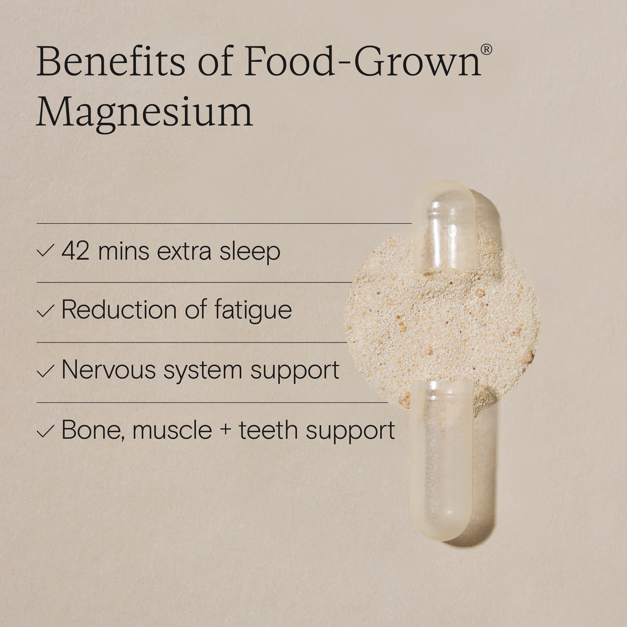 Food-Grown Magnesium | Natural Magnesium Supplements