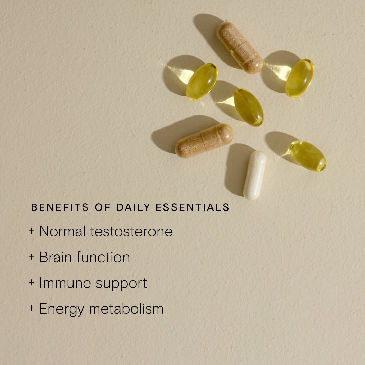 Daily Essentials For Men | Multivitamins For Men