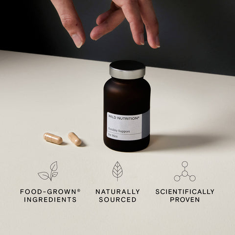 Men's Food-Grown Fertility | Natural Fertility Supplements For Men
